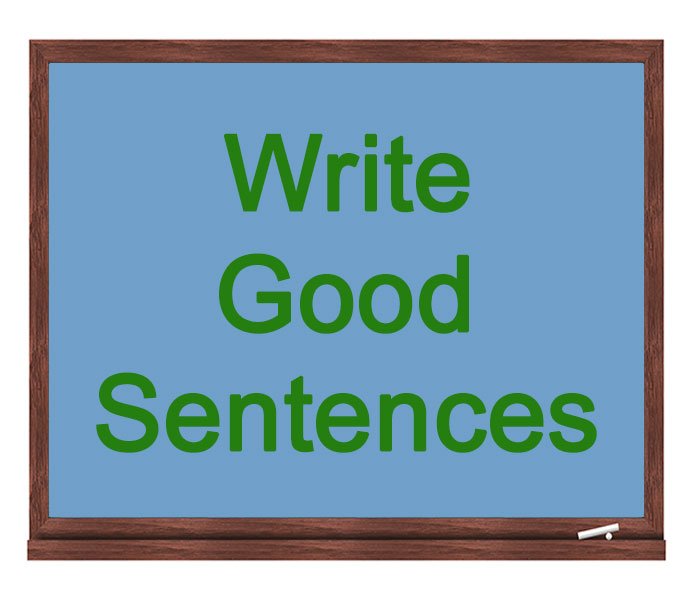 Write Good Sentences - Christopher's English Site